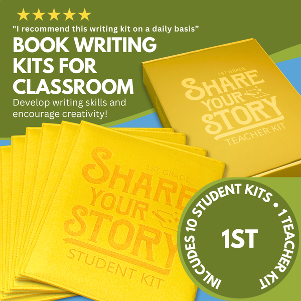 Book Writing Kits for Classes – Share Your Story at Home