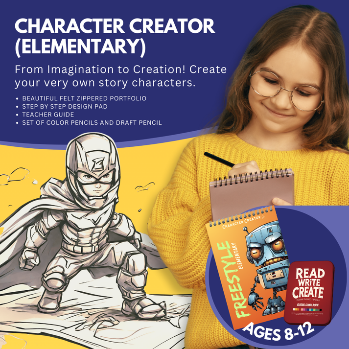 Freestyle Character Creator (Elementary) – Share Your Story at Home